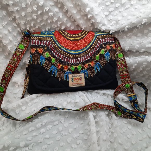 Bagamoyo | Bags | Boho Quilted Purse Bagamoyo Kenya Made Crossbody Bag | Poshmark